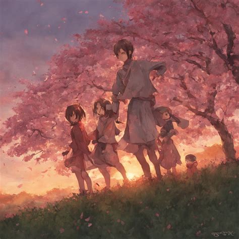 Itachi Uchiha Standing Protectively Behind His Girlfriend Iz By