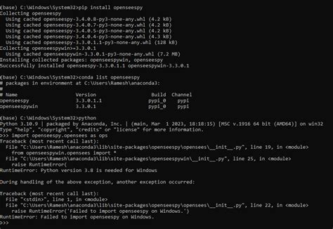 Failed To Import Openseespy · Issue 37 · Zhuminjieopenseespy · Github