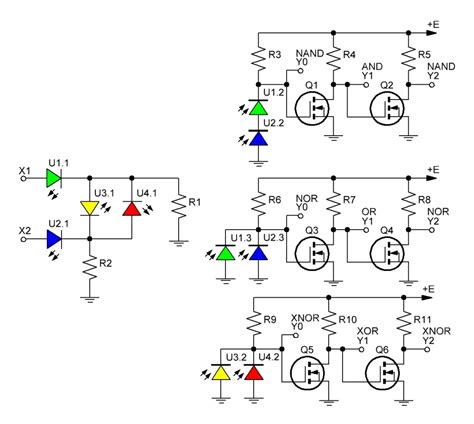 Universal Purpose Optoelectronic Logic Elements Edn
