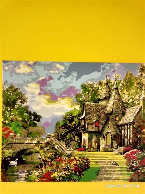 Уютный домик — цена 750 грн в каталоге Картины Купить товары для дома и быта по доступной цене