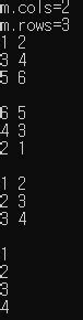 Eigen 라이브러리 matrix 사용법