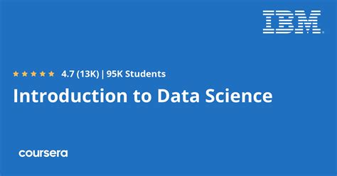 Introduction To Data Science Coursera