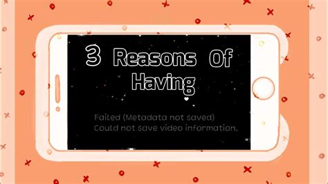 3 reasons of why are you having failed metadata not saved problem