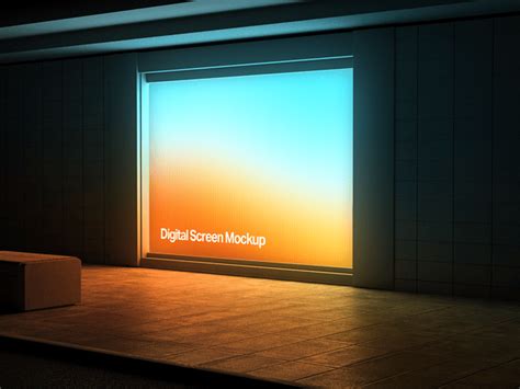 Digital Screen Mockup Product Mockups Ft Event Screen Mockup And Led