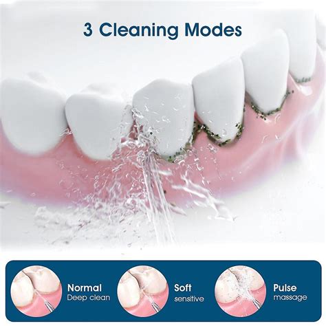Cordless Water Flosser Teeth Cleaner 300ml Portable Usb Rechargeable