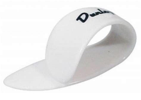 Dunlop Jd9003r Large White Plastic Thumbpick Single Canadas