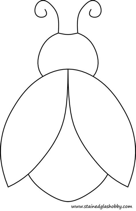 Lady Bug Template Remar Intended For Blank Ladybug Template Best