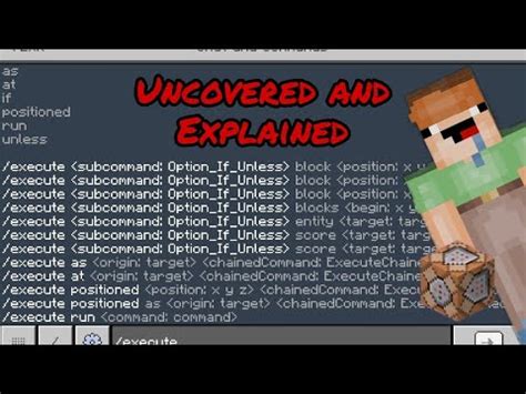 How To Use The New MINECRAFT EXECUTE Command Explained Tutorial YouTube