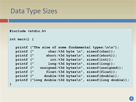ppt fundamental data types operators and expressions powerpoint