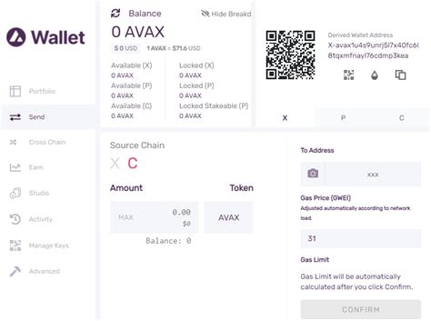 avalanche wallet beginners guide setup wallet to store and stake avax