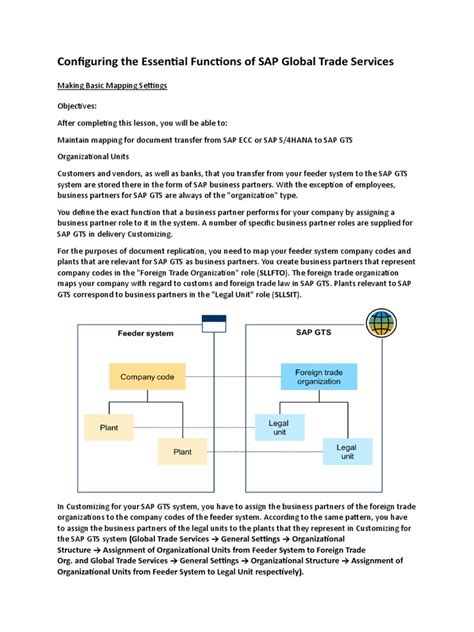 Sap Gts Configuration Guide Pdf Computing Business