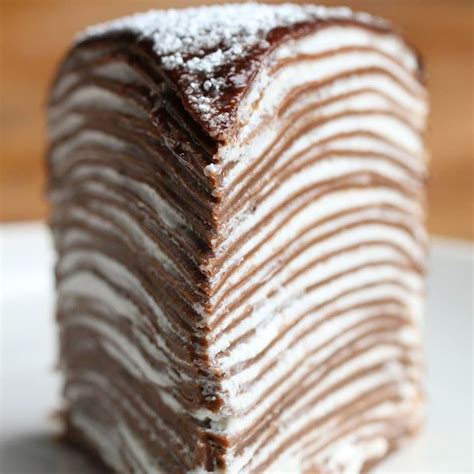 Mille Crepe Cake Cooking Tv Recipes
