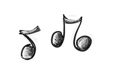 Music Note Drawing Png