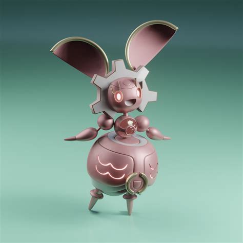 Artstation Pokémon Princess Robot