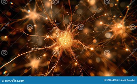 Digital Brain Fusion Of Neural Circuitry And Quantum Computing Stock Illustration
