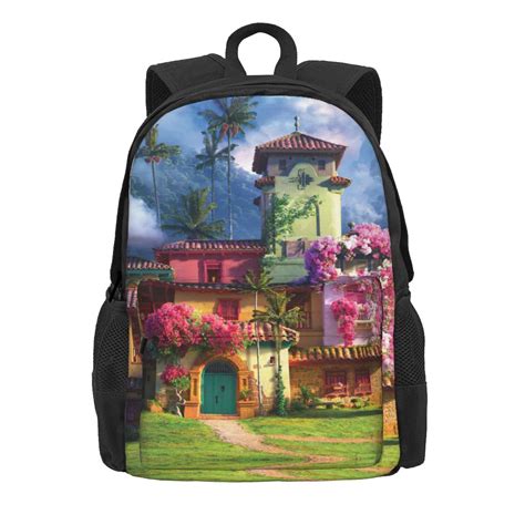 Encanto Laptop Backpack Anime Daypack Backpack For School College Extra Large Travel Backpack