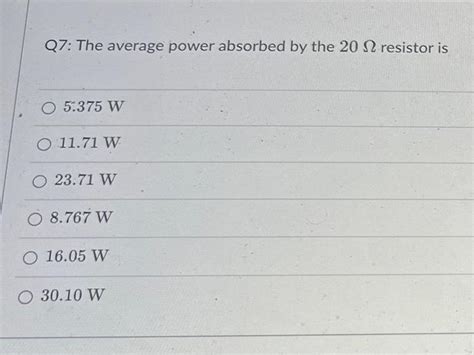 Solved For Q Consider The Circuit Shown In Figure Chegg