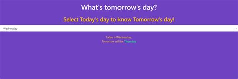 GitHub Campalo WeekDays Coding A Small App To Use JS Conditional Statements And Bootstrap