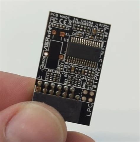 Asrock Tpm2 Sli Tpm2 S Tpm 2 0 14 1 Pinout Module Windows 11 £14 99 Picclick Uk