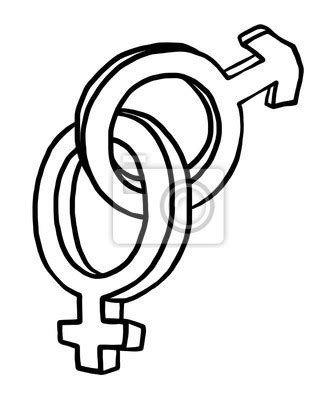 Sex Symbol Cartoon Vektor Und Illustration Hand Gezeichnet Leinwandbilder Bilder 2