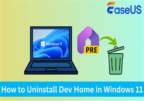 Uninstallreinstall Dev Home From Windows