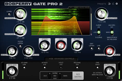 Bob Perry Gate Pro By Bob Perry Audio Gate Plugin Vst Vst3 Audio Unit Aax
