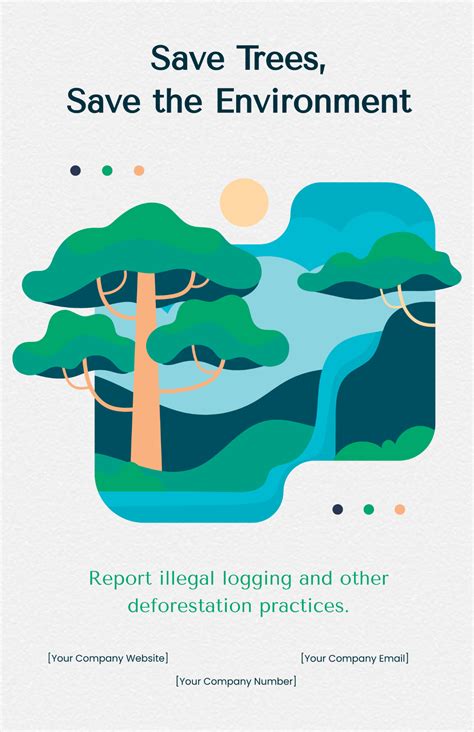 Free Environment Poster Templates Editable And Printable