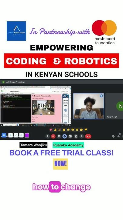 Coding In Kenyan Schools Ep3shorts Youtube