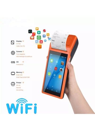 All In One Handheld Pda Printer Smart Pos Terminal Wireless Portable
