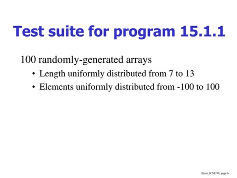 Ppt Dynamically Detecting Likely Program Invariants Powerpoint