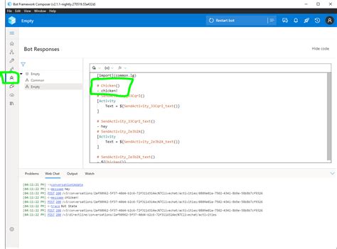 Advanced Bot Framework Composer Example1 Problem With Json · Issue 8758 · Microsoft