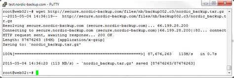 How To Install Nordic Backup On Linux Unix Secure Cloud Backup Software Nordic Backup