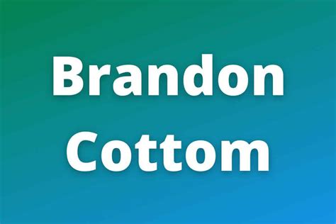 Brandon Cottom From Survivor Net Worth And Tv Earnings 2023 Work With Joshua