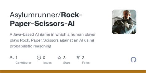 Github Asylumrunner Rock Paper Scissors Ai A Java Based Ai Game In Which A Human Player Plays