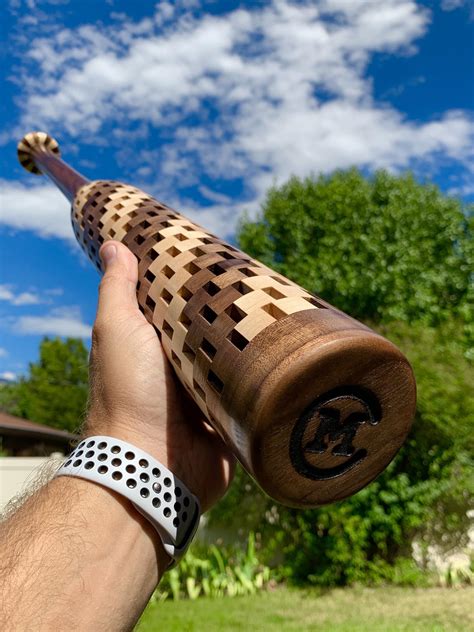 Segmented Baseball Bat Woodworking