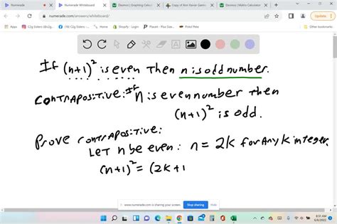 solved consider the following statement if n 1 2 is an even number