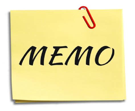 Importance Of Memo Objectives Of Memo Purposes Of Memo