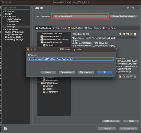 STM CubeIDE Integration Guide Memfault Docs
