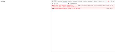 Javascript Scripts Wont Load In Browser Angular2 Stack Overflow