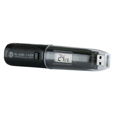 EL USB LCD Temperature And Humidity Data Logger With LCD Screen World Industrial Store