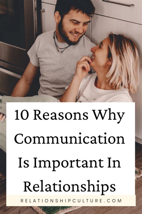 10 Importance Of Communication In A Relationship - Relationship Culture