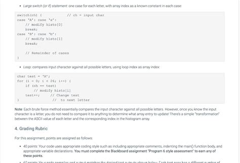Solved 615 Program 6 Using Arrays To Count Letters In Text