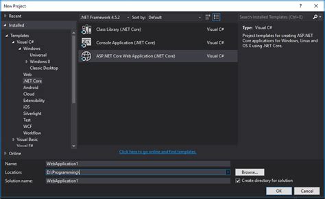Membuat Asp Net Core Mvc Project Mysql