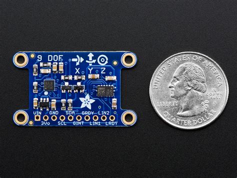 Adafruit 9 Dof Imu Breakout L3gd20h Lsm303 Pi Supply