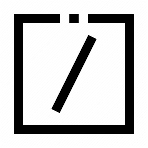 Slash Mathematics Maths Education Icon Download On Iconfinder