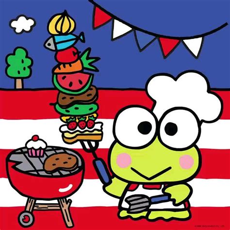 Happy 4th Of July Sanrio Hello Kitty Little Twin Stars Ranas