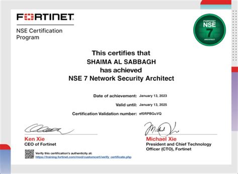 Shaima Alsabbagh On Linkedin Networksecurity Nse7 Fortinet