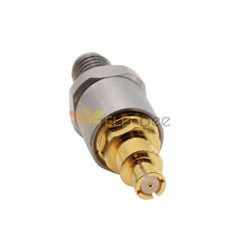 elecbee ssma female jack to smp female jack gold plated stainless steel
