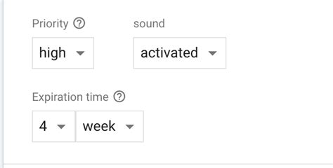 No Notification Sound When Sending Notification From Firebase In