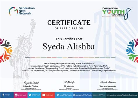 Syeda Alishba Saeed On Linkedin Youthempowerment Sdgs Unhabitat Globalcivilsociety